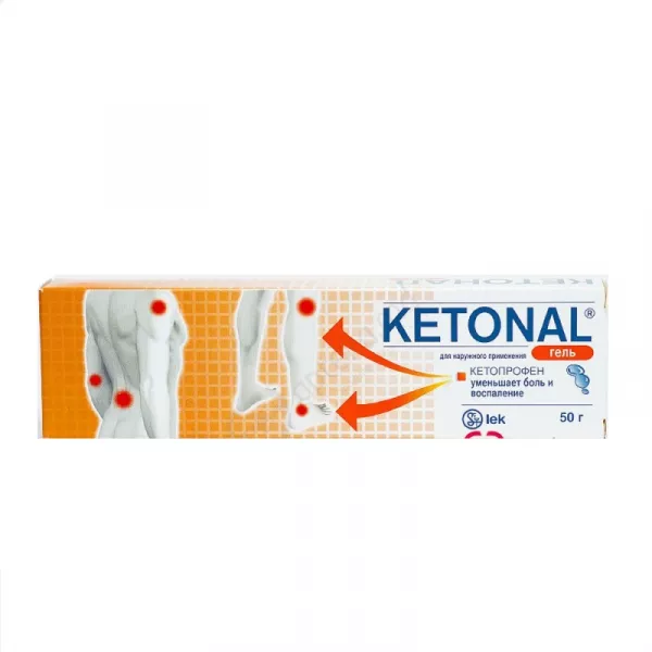KETONAL 25mg/g x 1- 50g GEL 25 mg/g LEK PHARMACEUTICALS - SANDOZ - Vezi ...