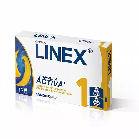 Linex 16 capsule - la pret mic | Pfarma.ro
