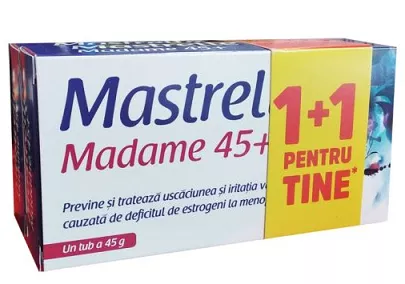 Mastrelle Madame 45+ gel vaginal 45g oferta 1+1 - la pret mic | Pfarma.ro