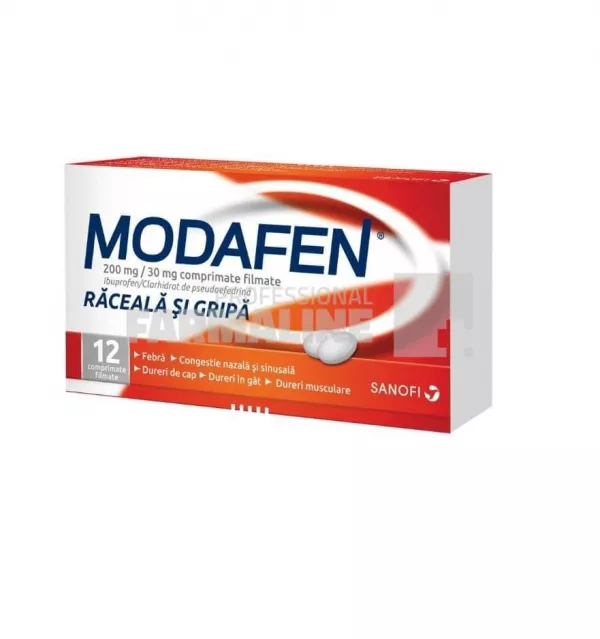 Modafen 12 comprimate filmate - la pret mic | Pfarma.ro
