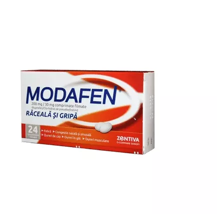 Modafen 24 comprimate - la pret mic | Pfarma.ro