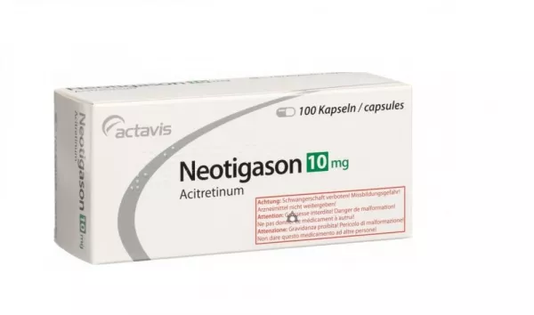 NEOTIGASON 10 mg x 30 CAPS. 10mg ACTAVIS GROUP PTC EH - Vezi prospectul ...