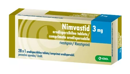 NIMVASTID 3mg x 28 CAPS. 3mg KRKA ,D.D., NOVO MES - Vezi prospectul ...