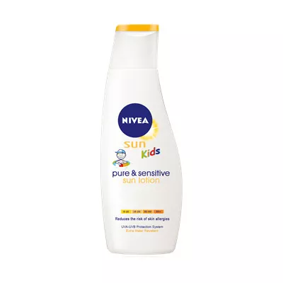 Nivea 85856 Sun Kids Lotiune de protectie solara pentru copii SPF50 200 ...
