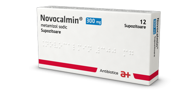NOVOCALMIN 300 mg x 12 SUPOZ. 300mg ANTIBIOTICE S.A. - Vezi prospectul ...