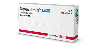 NOVOCALMIN 300 mg x 12 SUPOZ. 300mg ANTIBIOTICE S.A. - Vezi prospectul ...