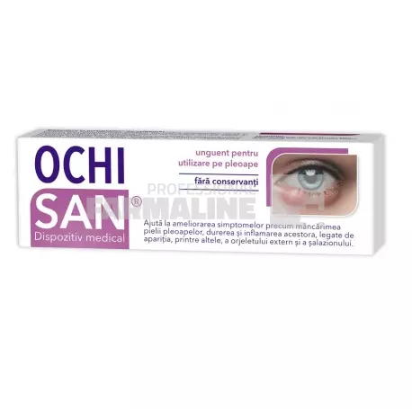 Ochisan Unguent pentru urcior si chalazion 15 g - la pret mic | Pfarma.ro