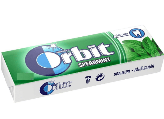Orbit Professional White Spearmint 12 pastile - la pret mic | Pfarma.ro