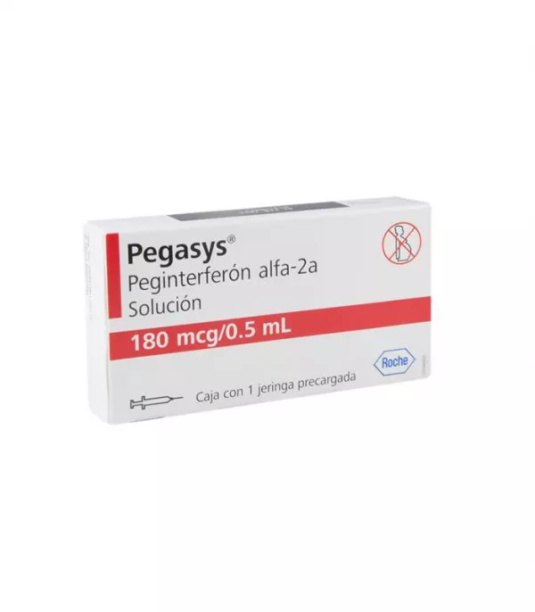 PEGASYS 180 microrgrame/0,5ml X 1 - Vezi prospectul | Pfarma.ro