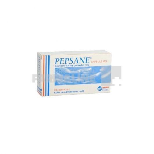 Pepsane 300 mg/4 mg 30 capsule moi - la pret mic | Pfarma.ro