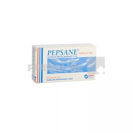 Pepsane 300 mg/4 mg 30 capsule moi - la pret mic | Pfarma.ro