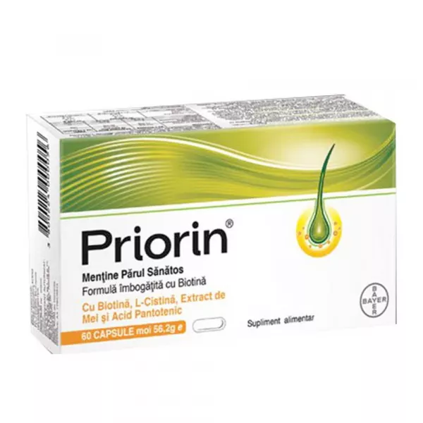 Priorin 60 capsule - la pret mic | Pfarma.ro