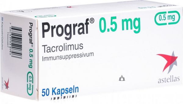 PROGRAF R 0,5 mg x 50 CAPS. 0,5mg ASTELLAS PHARMA EURO - Vezi ...