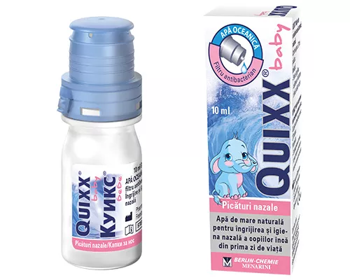 Quixx Baby picaturi nazale 10 ml - la pret mic | Pfarma.ro