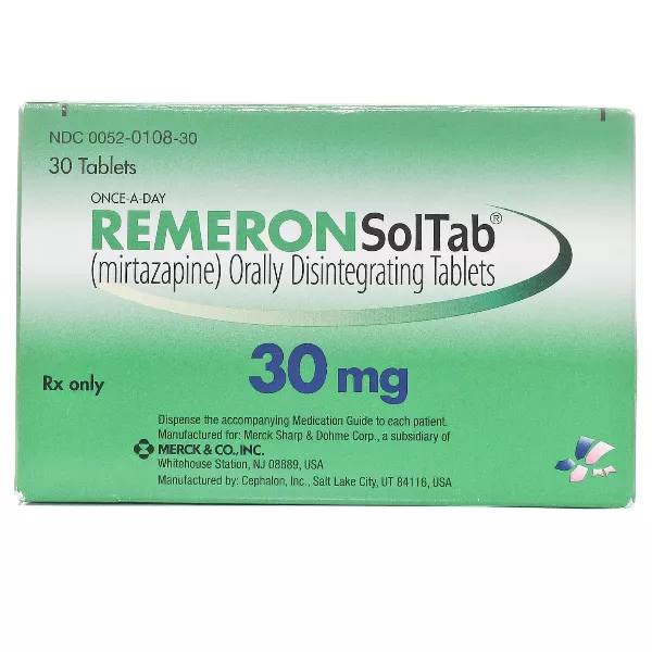 REMERON SOLTAB 30 mg X 30 - Vezi prospectul | Pfarma.ro