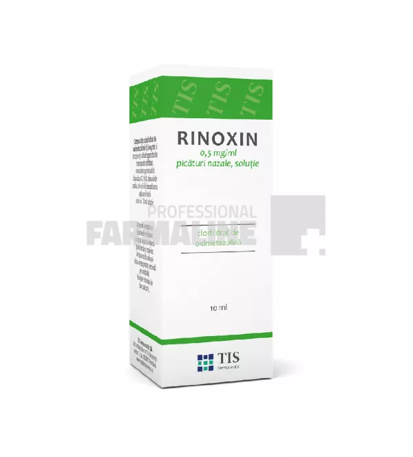 Rinoxin 0,5mg/ml picaturi nazale - la pret mic | Pfarma.ro