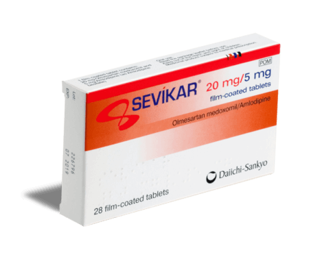 SEVIKAR 20 mg/5 mg X 28 COMPR. FILM. 20mg/5mg ALVOGEN MALTA OPERAT ...