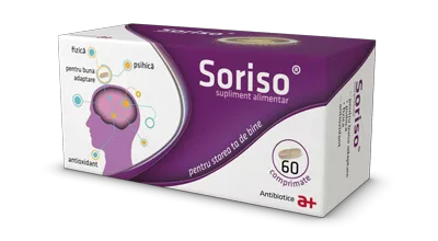 Soriso 60 comprimate - la pret mic | Pfarma.ro