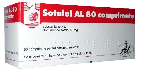 SOTALOL AL 80 x 50 COMPR. 80mg ALIUD PHARMA GMBH - STADA - Vezi ...