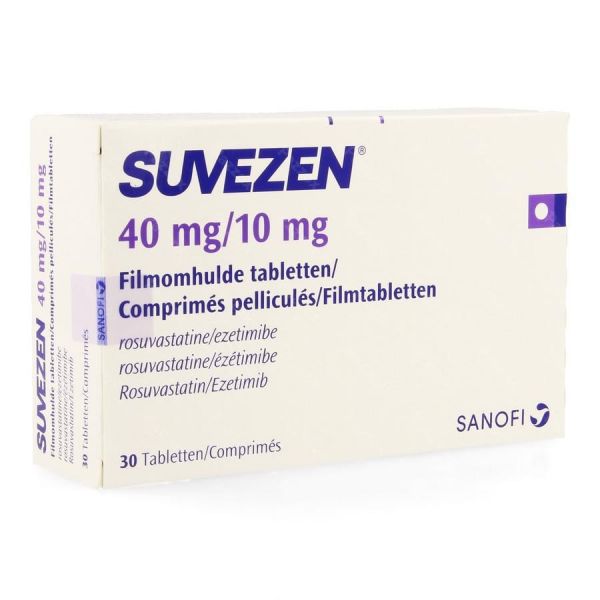 SUVEZEN 40 mg/10 mg X 30 COMPR. FILM. 40mg/10mg SANOFI ROMANIA SRL ...