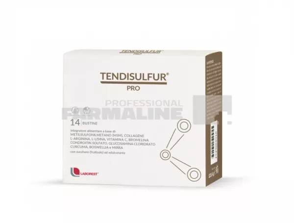 Tendisulfur Pro 14 plicuri - la pret mic | Pfarma.ro