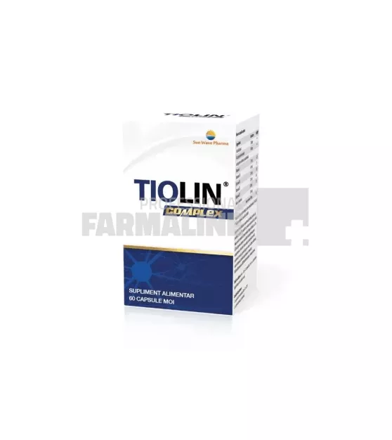 Tiolin Complex 60 capsule - la pret mic | Pfarma.ro