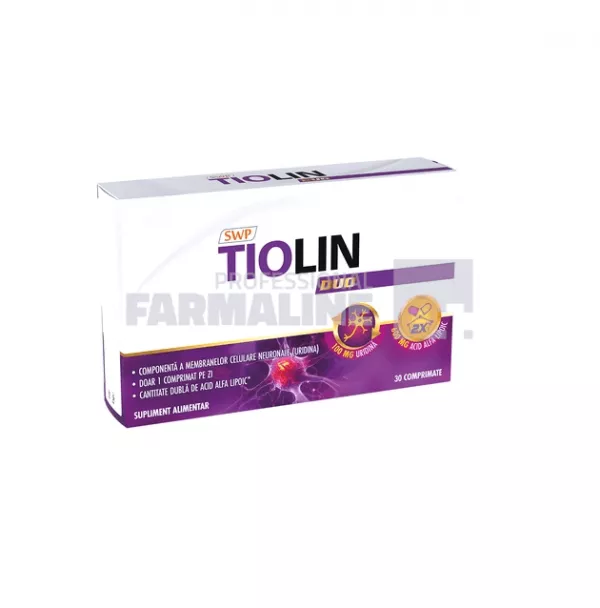 Tiolin Duo 30 comprimate - la pret mic | Pfarma.ro
