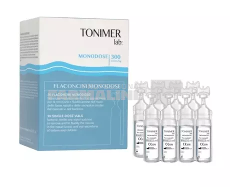 Tonimer Lab apa de mare solutie isotonica sterila 5 ml 30 flacoane - la ...