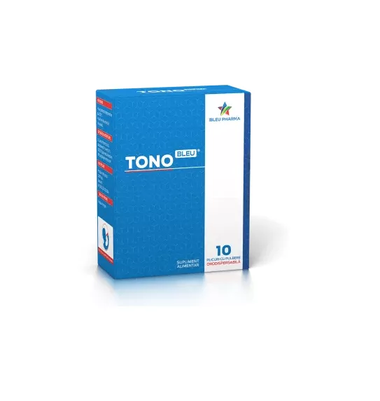Tono Bleu 10 plicuri orodispersabile - la pret mic | Pfarma.ro