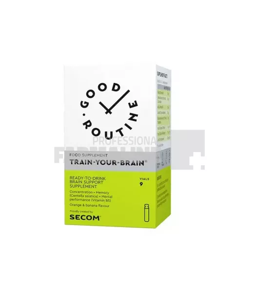 Train Your Brain Good Routine 9 flacoane x 25 ml - la pret mic | Pfarma.ro