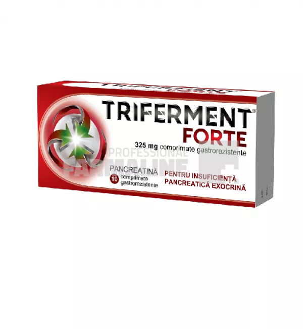 Triferment Forte 325 mg 10 comprimate gastrorezistente - la pret mic ...