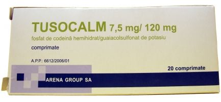 Tusocalm 20 comprimate - la pret mic | Pfarma.ro