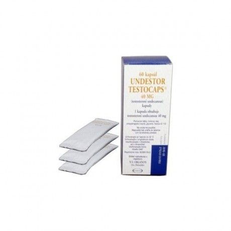 UNDESTOR TESTOCAPS 40 mg X 60 - Vezi prospectul | Pfarma.ro