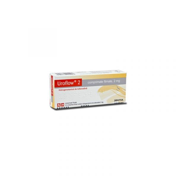 UROFLOW 2 x 28 COMPR. FILM. 2mg ZENTIVA K.S. - Vezi prospectul | Pfarma.ro