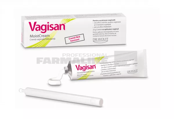 Vagisan MoistCream crema vaginala hidratanta 25 g - la pret mic | Pfarma.ro