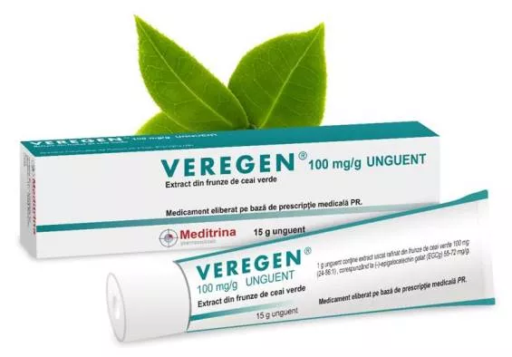 VEREGEN 100mg/g X 1 - 15g UNGUENT 100mg/g MEDITRINA PHARMACEUT - Vezi ...
