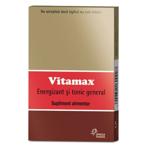 Vitamax 15 capsule - la pret mic | Pfarma.ro