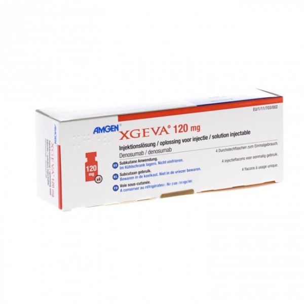 XGEVA 120mg x 1 SOL INJ. 70mg/ml AMGEN EUROPE B.V. - Pret 1.281,08 Lei