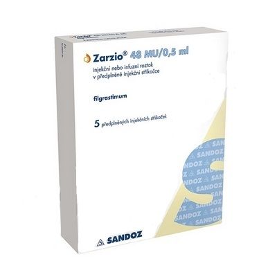 ZARZIO 48MU/0,5ml x 1 SOL. INJ. /PERF. IN SERINGA PR 96MU/ml SANDOZ ...
