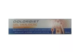 Zdrovit Dolorgiet Gel analgezic 50 ml - la pret mic | Pfarma.ro