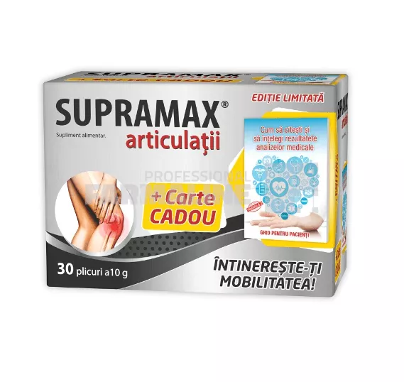 Zdrovit Supramax articulatii Osteo 30 plicuri + Ghid pacient Cadou - la ...
