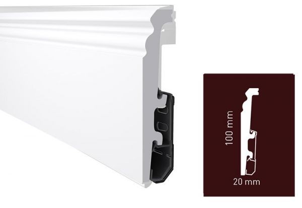 Plinte polimer dur Plintă din polimer dur,2.4 ML, Vega, P10...