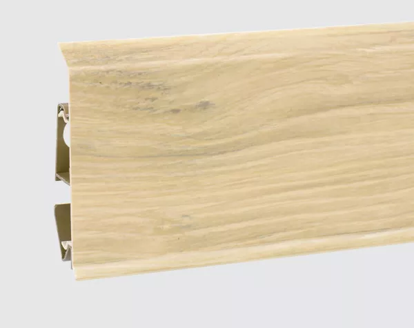 Plinte PVC parchet Plinta parchet PVC, cu canal cablu, EVO P...