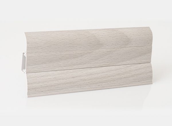 Plinte PVC parchet Plinta parchet PVC, cu canal cablu, Perfe...