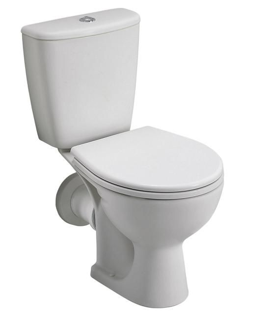 SET VAS WC EVACUARE LATERALA, CU REZERVOR SI CAPAC, KOLO REKORD, L36xH ...