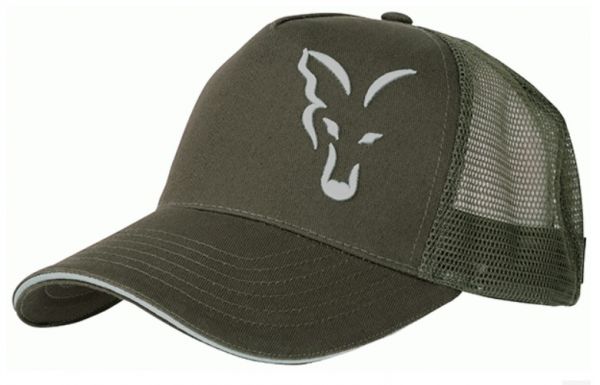 SAPCA FOX GREEN & SILVER TRUCKER CAP snz.ro