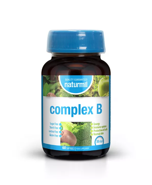 Formule complexe COMPLEX B, 60 capsule gelatinoase moi SUPX0...