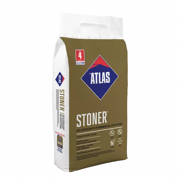 Chit din gips pentru umplerea rosturilor Atlas Stoner 5kg