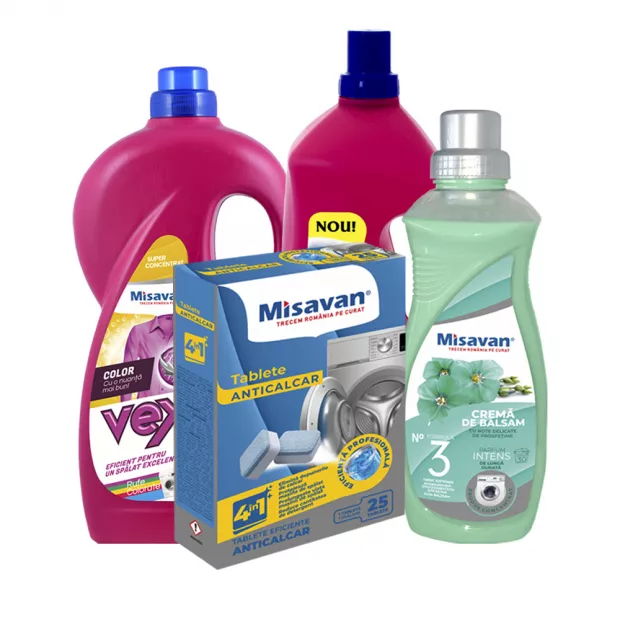 Detergenti de rufe - Detergenti lichizi si praf | Misavan.ro