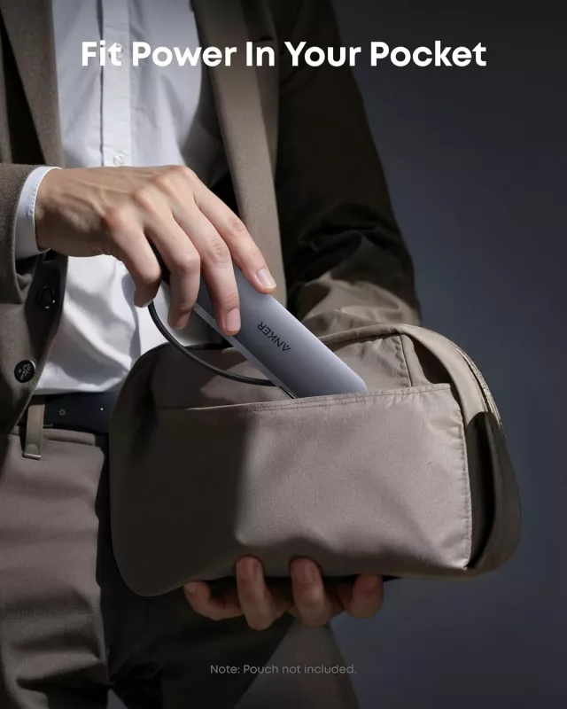 Hub Anker Nano USB-C Multi-Port 7-in-1, 4K, 85W, Gri